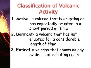 Volcanic Activity | PPTX