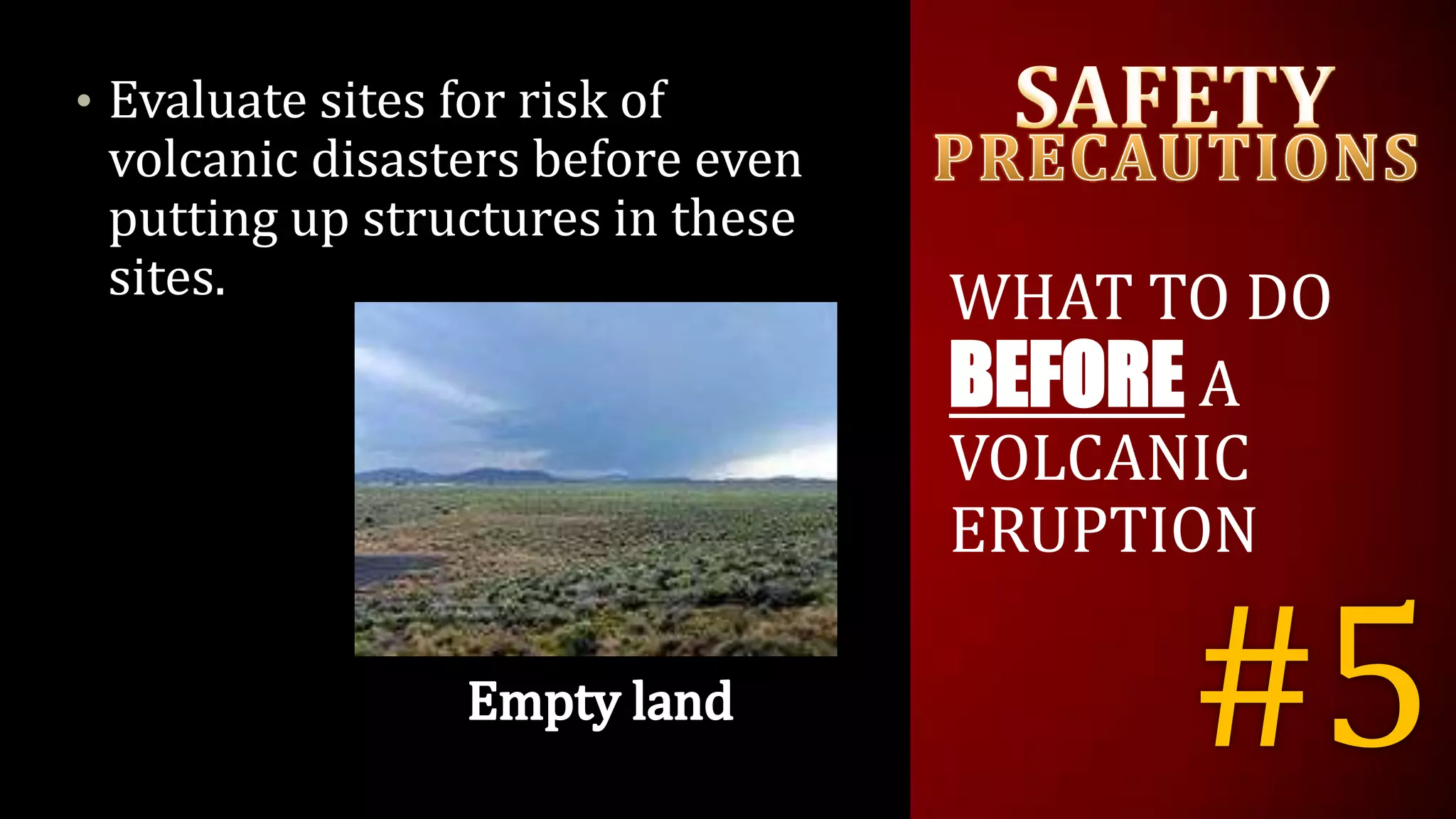 Disaster Preparedness: Volcanic eruption | PPTX