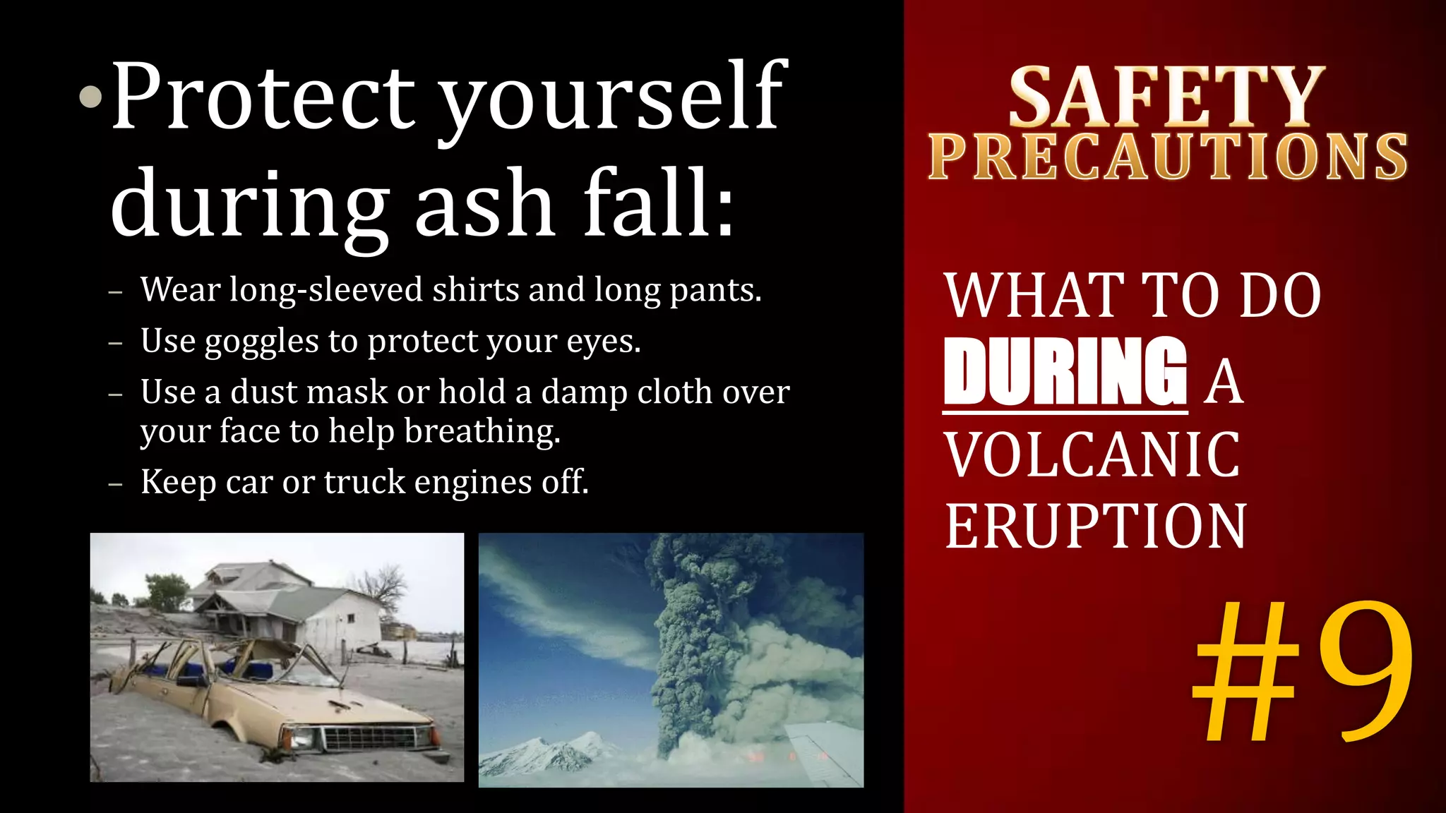 Disaster Preparedness: Volcanic eruption | PPTX