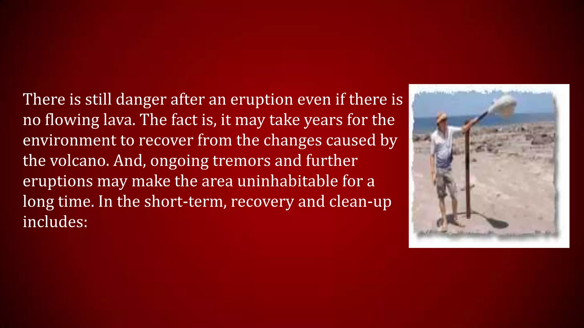 Disaster Preparedness: Volcanic eruption | PPTX