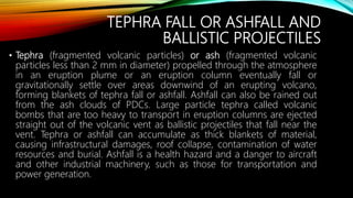 Volcanic Eruption Hazard | PPTX