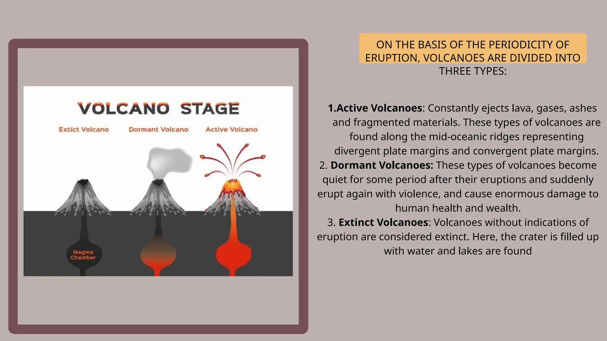 VOLCANIC ERUPTION PPT FOR CLASS 8 CBSE!! | PPTX