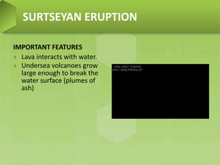VOLCANIC ERUPTIONS | PPTX