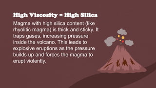 VOLCANIC ERUPTIONS - Science 9 Earth and Life Science | PPT