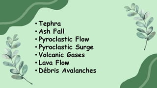 Volcanic Hazards.pptx | Geology | Science