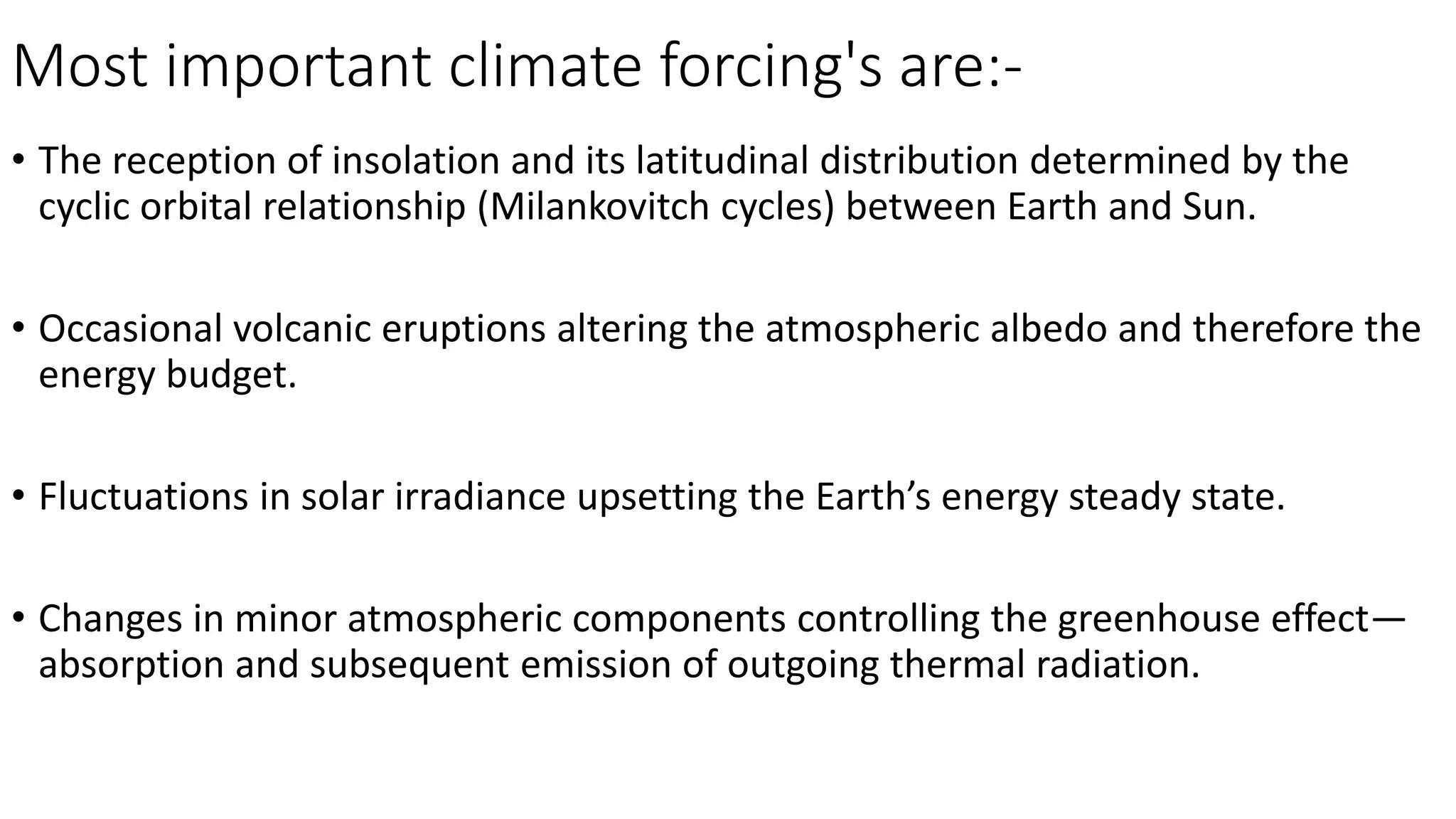 volcanism and climate change and it's effect | PPTX