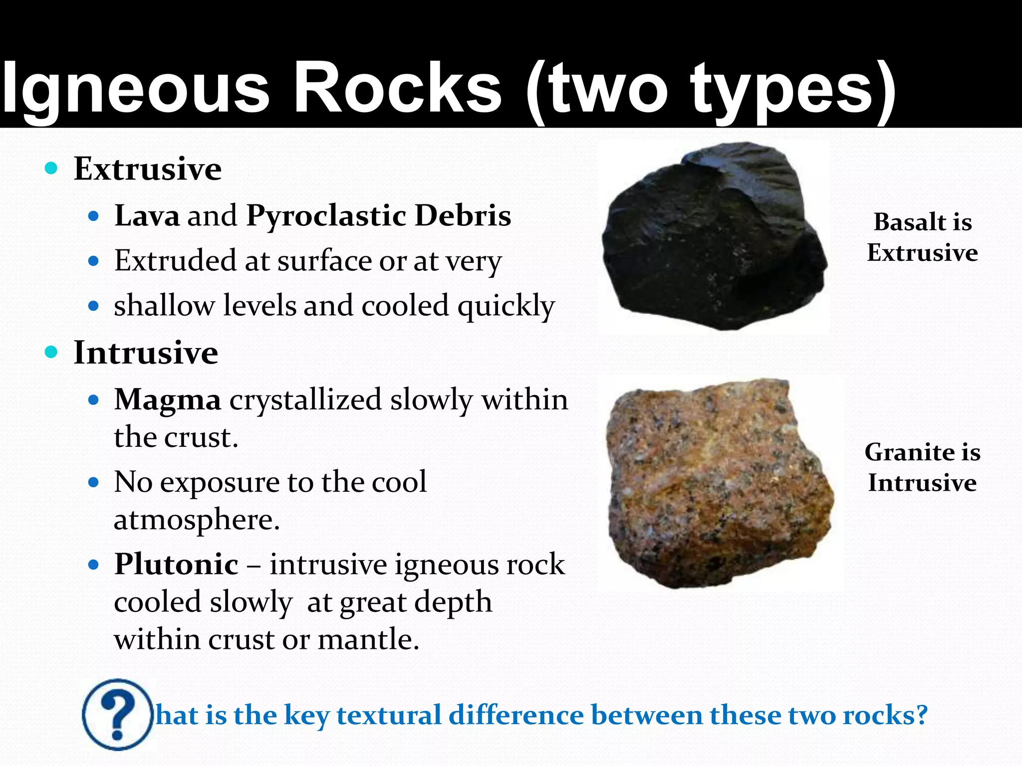Volcanism plutonism | PPTX