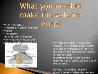 Volcano | PPT | Geology | Science
