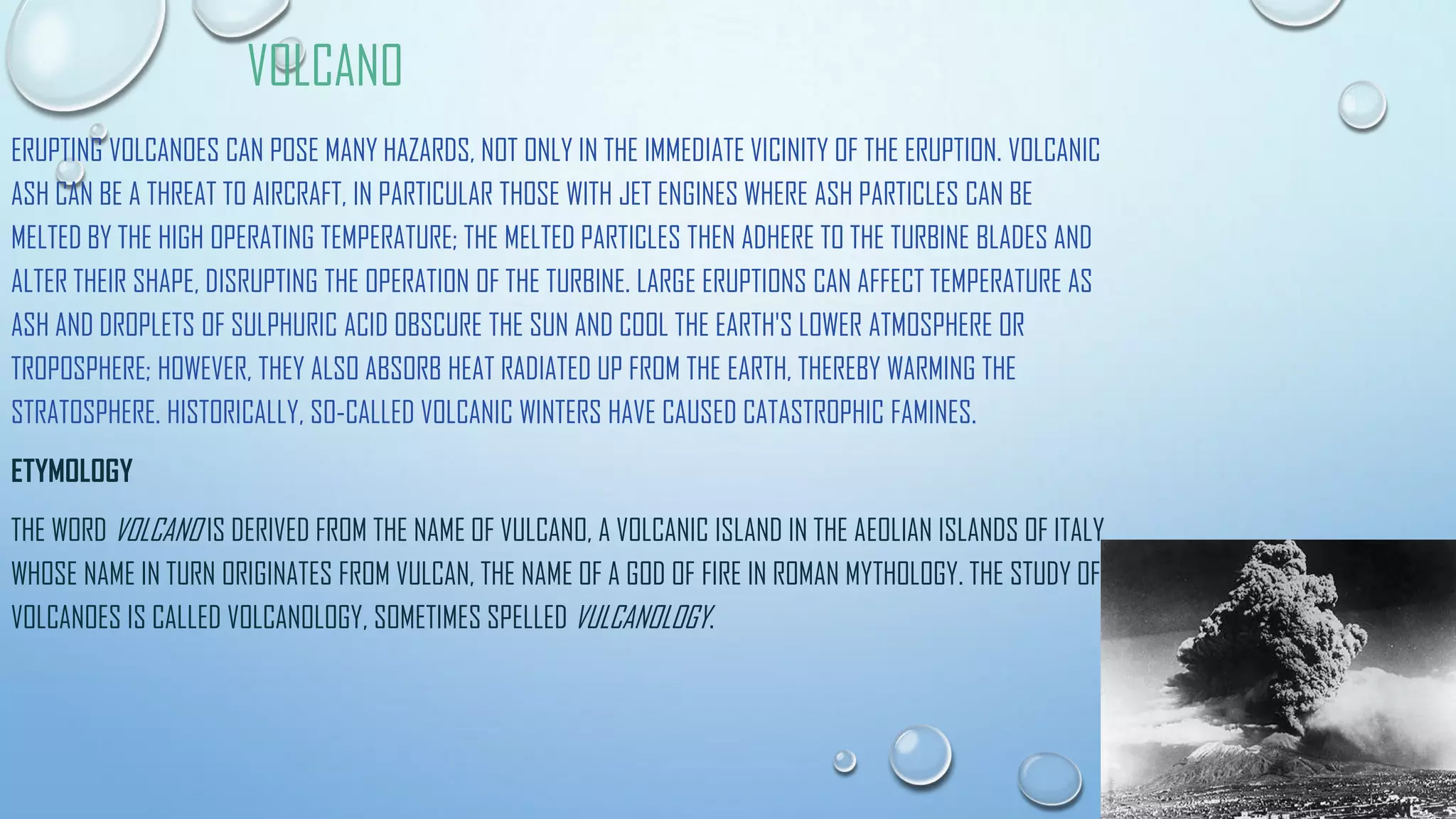 Volcano And Its Causes And Solutions | PPTX