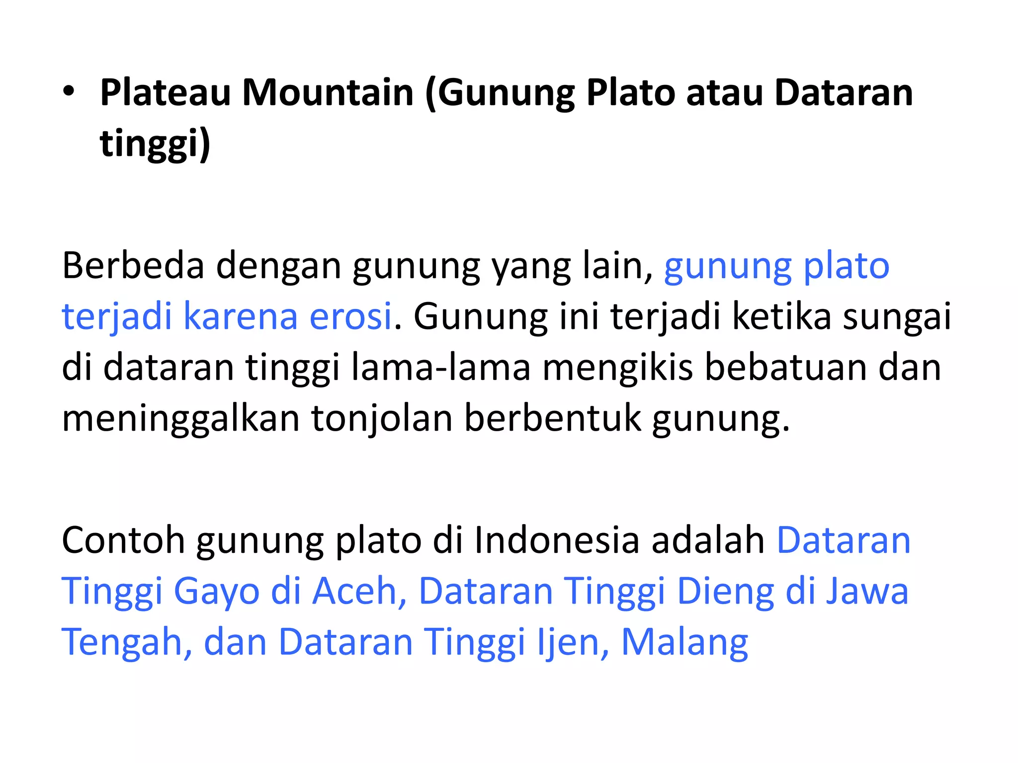 Gunung Berapi (Volcanoes) | PPTX