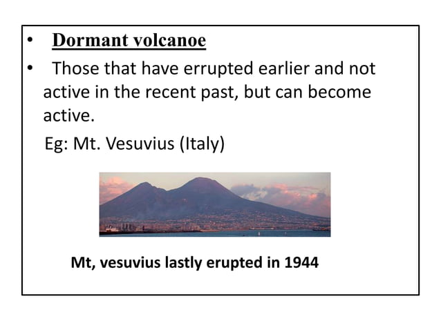 Volcano. b.ed modified | PPT