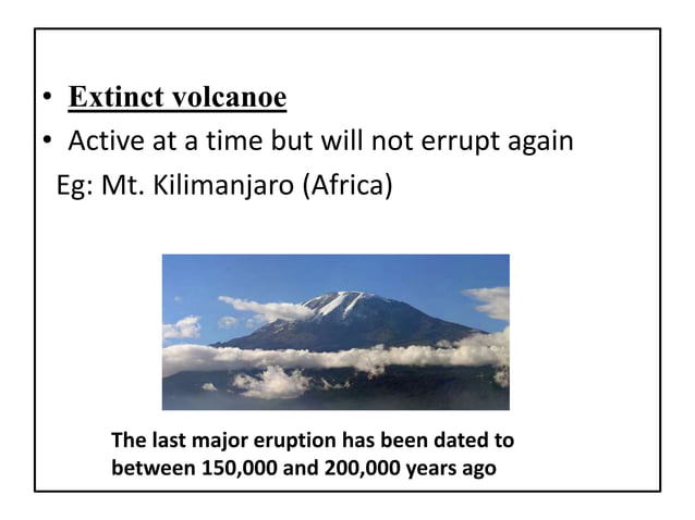 Volcano. b.ed modified | PPT