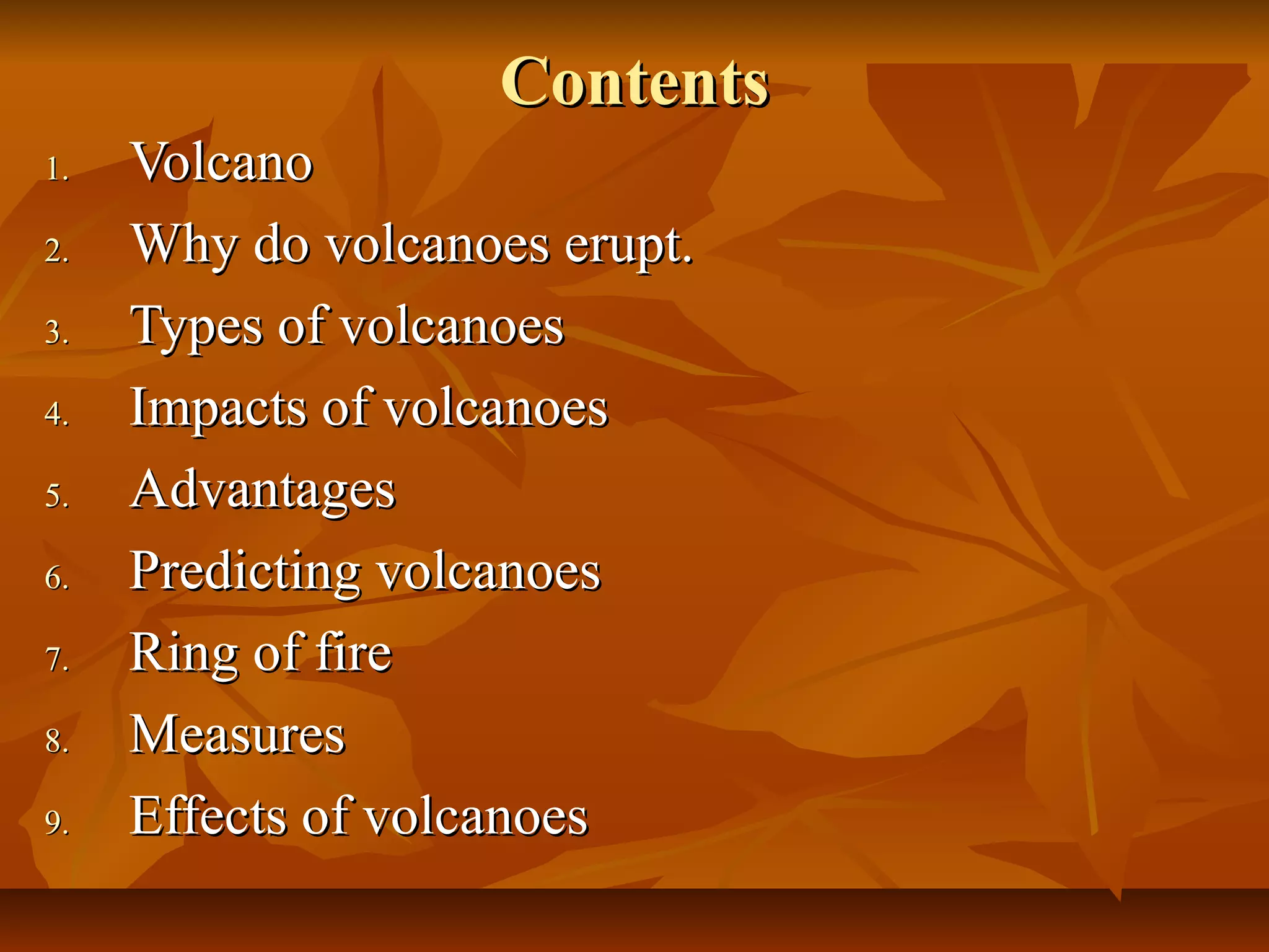 Volcano | PPT