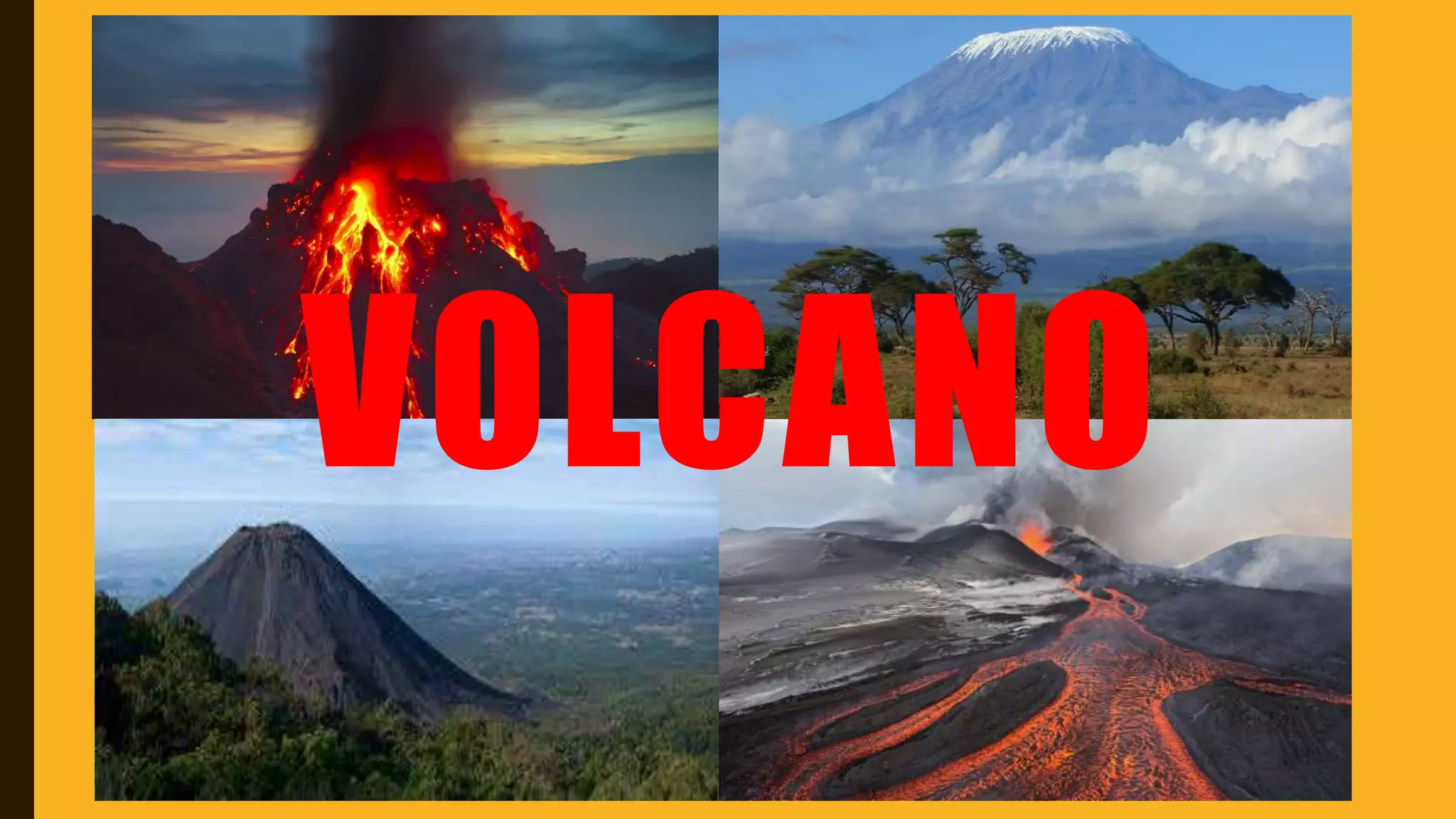 VOLCANOES | PPTX