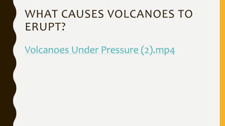 VOLCANOES | PPTX