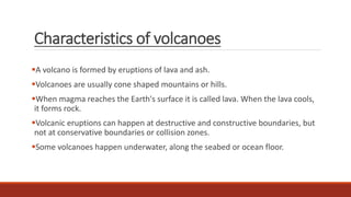 Volcano in environment geology | PPTX