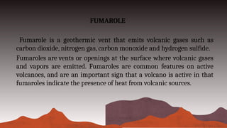 Understanding Volcanoes Volcanic eruptions | PPTX