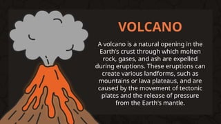 volcano DO'S AND DONT WHE ERUPTIONpptx | PPTX