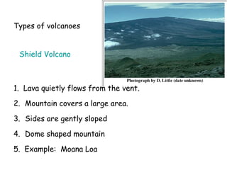 Volcano notes | PPT | Geography | Science