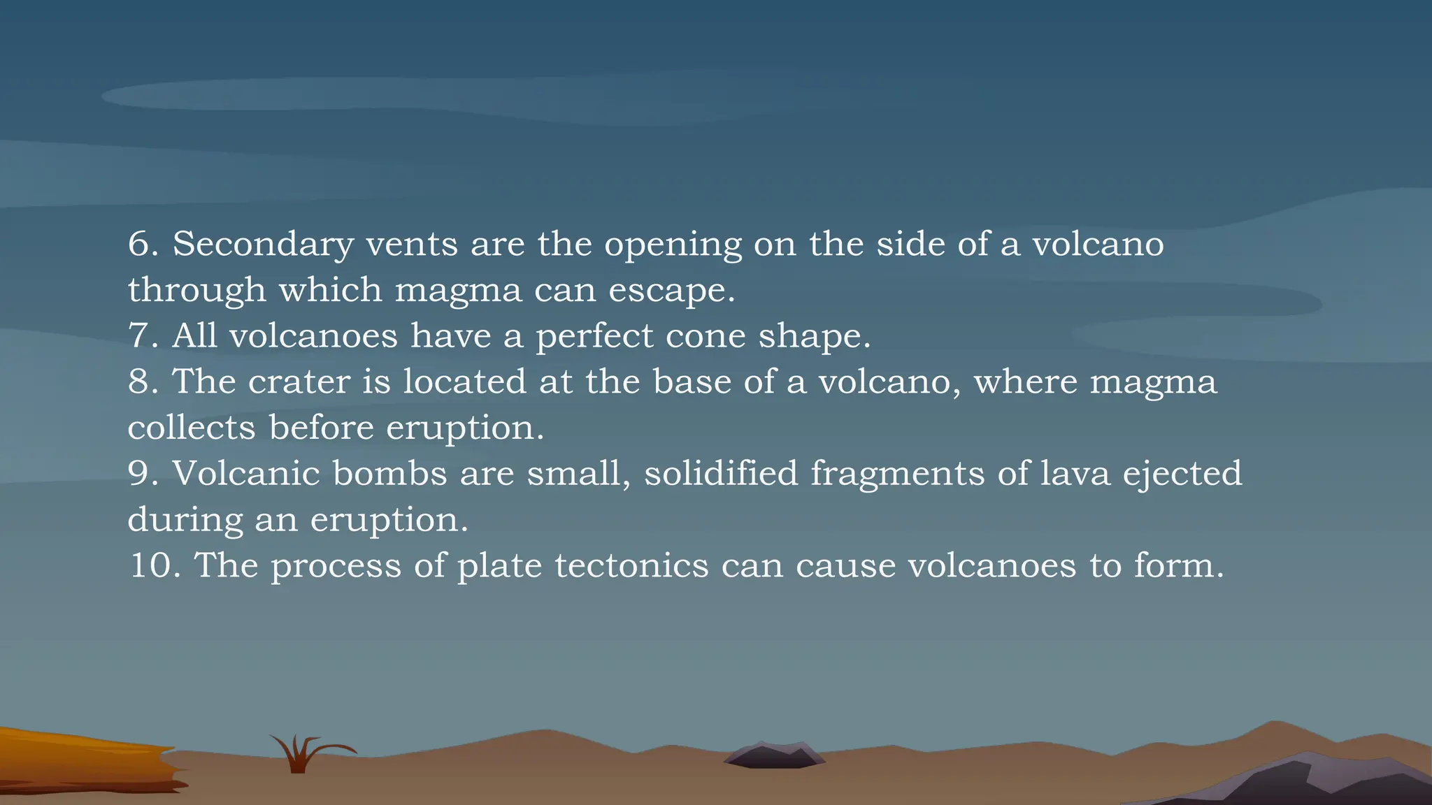 VOLCANO AND IT'S PARTS IN N GRADE 9 .pptx