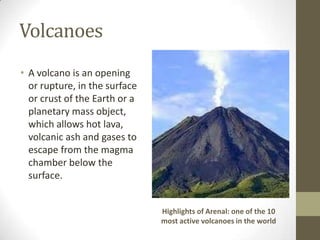 Volcano presentataion | PPTX