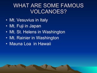 Volcanoes! | PPT