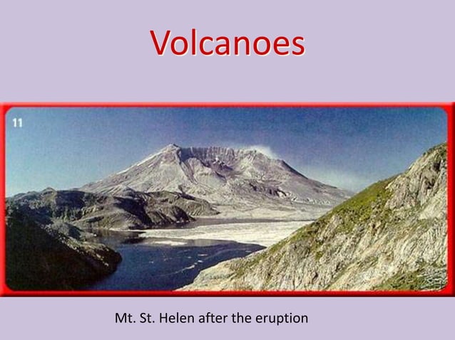 Volcanoes | PPTX