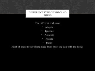 Volcanoes | PPT
