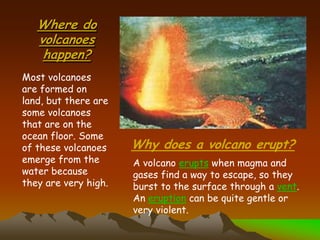 Volcanoes | PPT