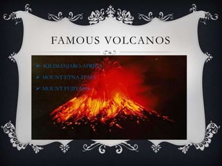 Volcanoes | PPT