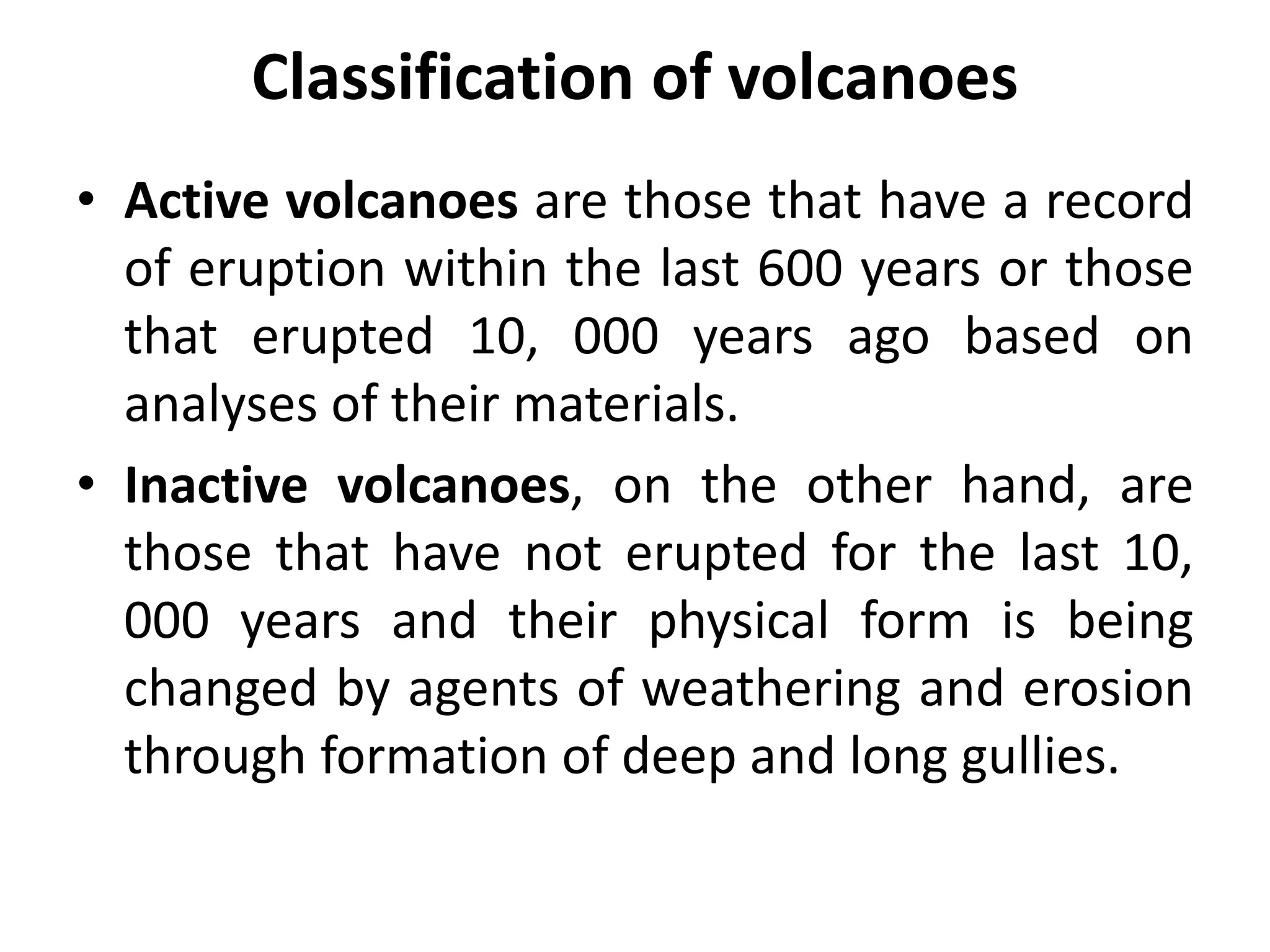 Volcanoes Grade 9 | PPTX