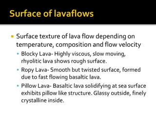 Volcanoes: Its characteristics and products. | PPTX