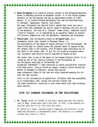 Volcanoes in the Philippines | DOCX