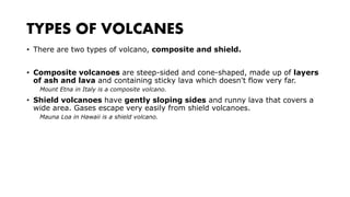 HUMANITIES 9 - NATURAL HAZARDS: VOLCANOES | PPT