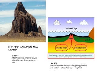 Volcanic Neck Formation