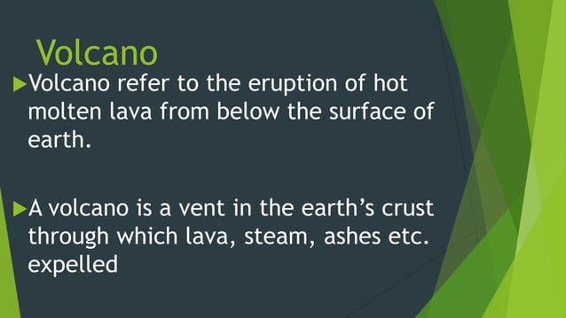 volcanoes.pptx | Geography | Science