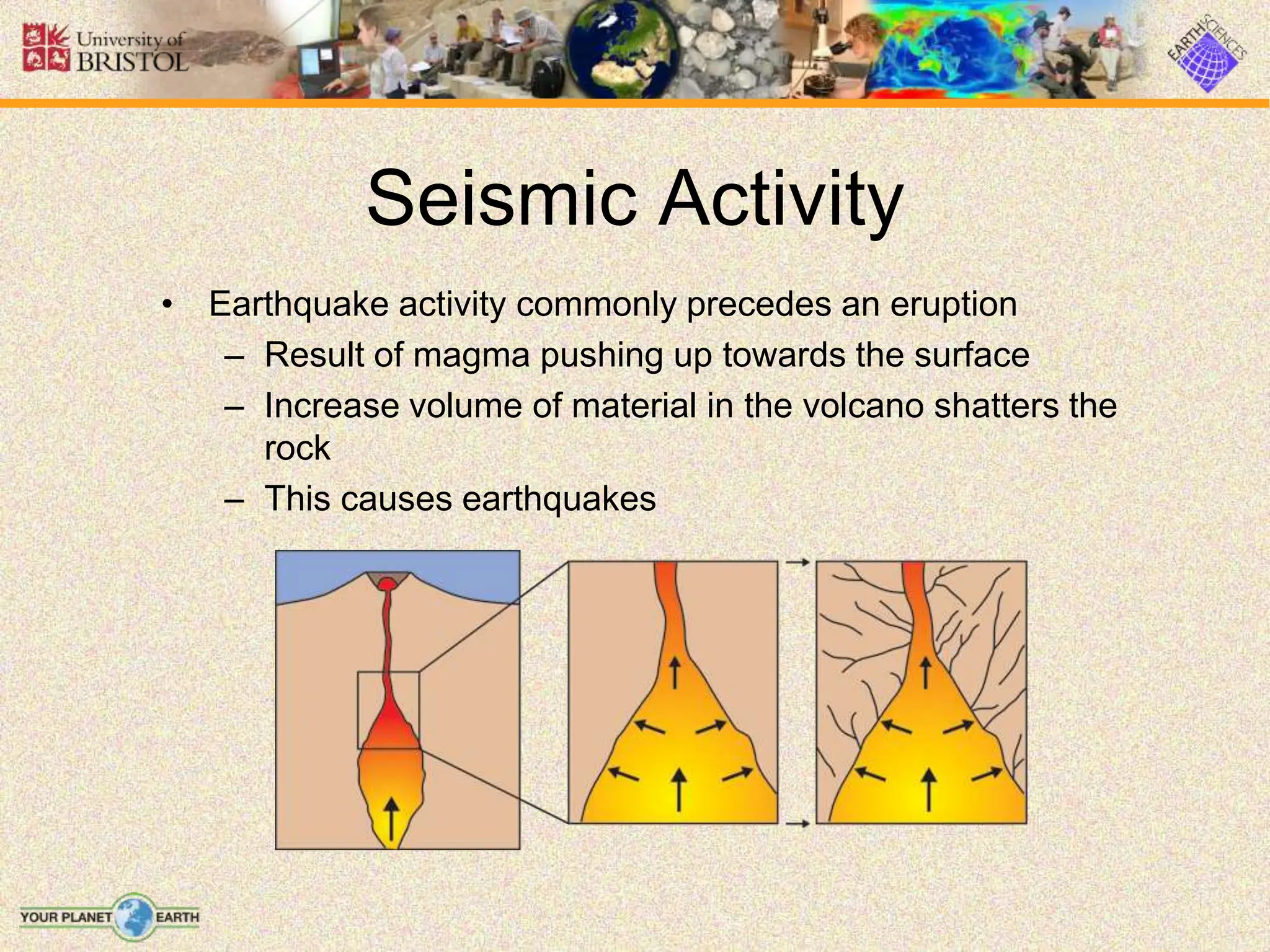 Volcanoes presentation for grade 9 students | PPT