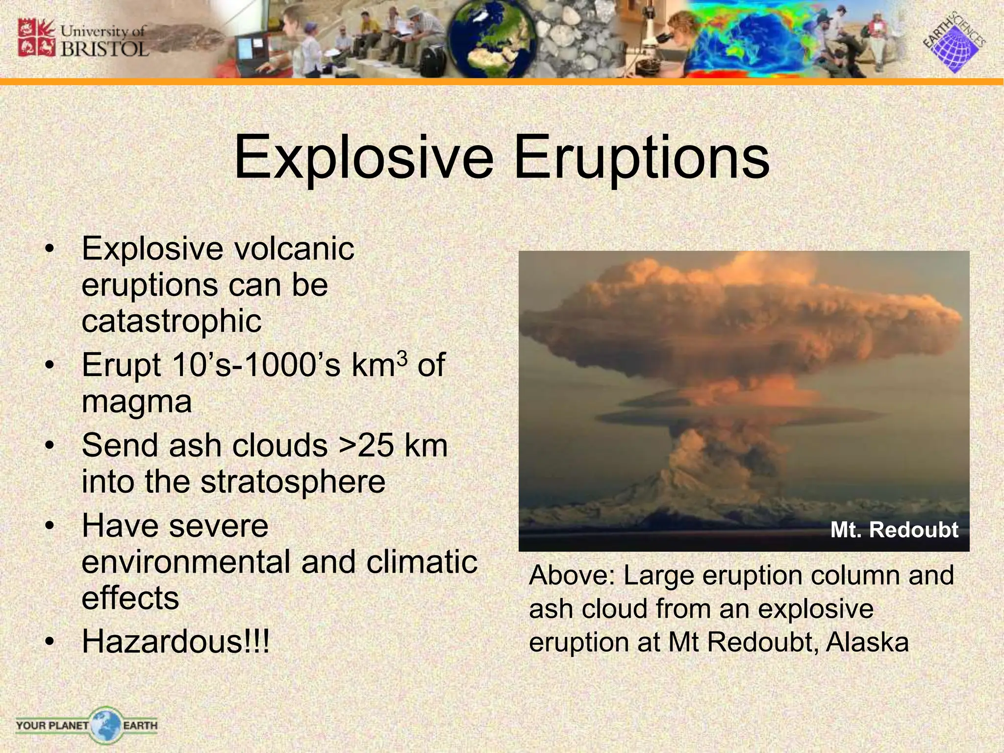 Volcanoes presentation for grade 9 students | PPT