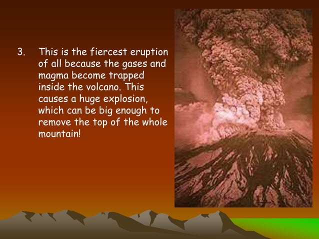 How Volcanoes erupt document made by .ppt