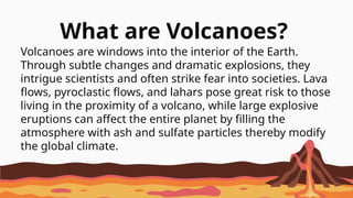 Volcanoes and Various Volcano-Related Hazards | PPTX | Geography | Science