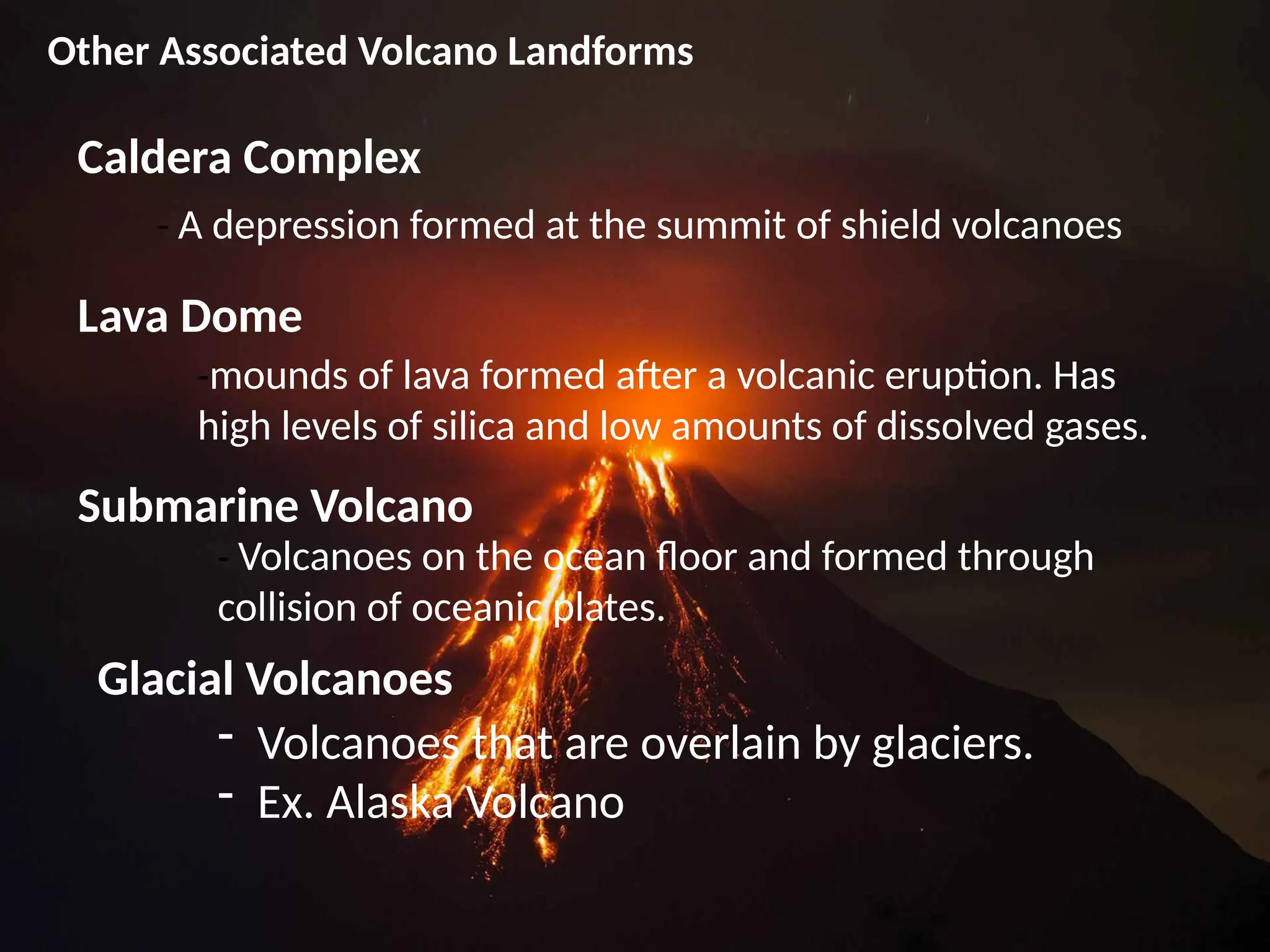 Volcanoes(Types of volcanoes according to their activity) .pptx