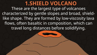 Discussion on Volcanoes, types of volcanoes according to activity ...