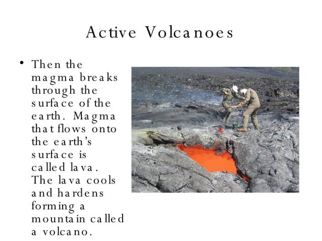 Volcanoes and Earthquakes | PPT
