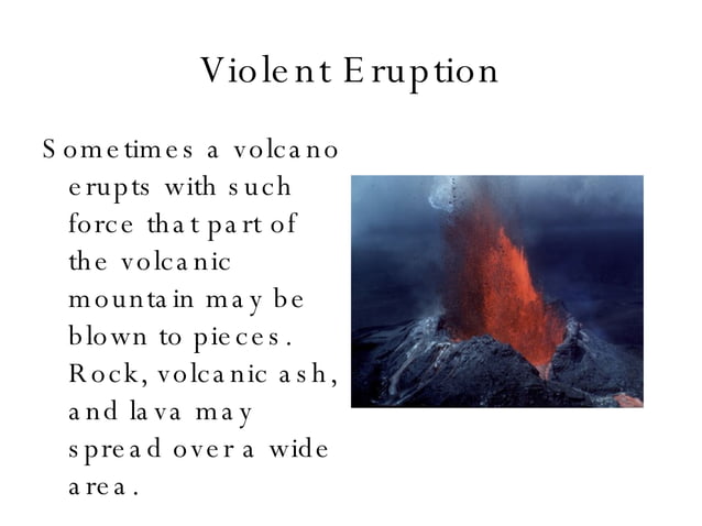 Volcanoes and Earthquakes | PPT