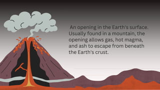 TYPES OF A VOLCANO AND HOW IT WORKS .... | PPT