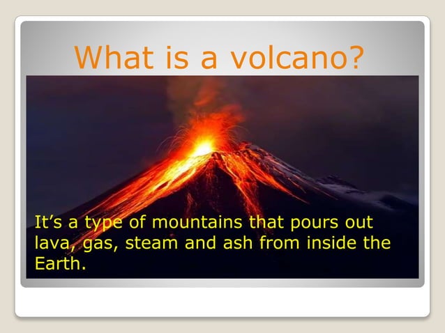Volcanoes reading-comprehension-exercises 60296 | PPT