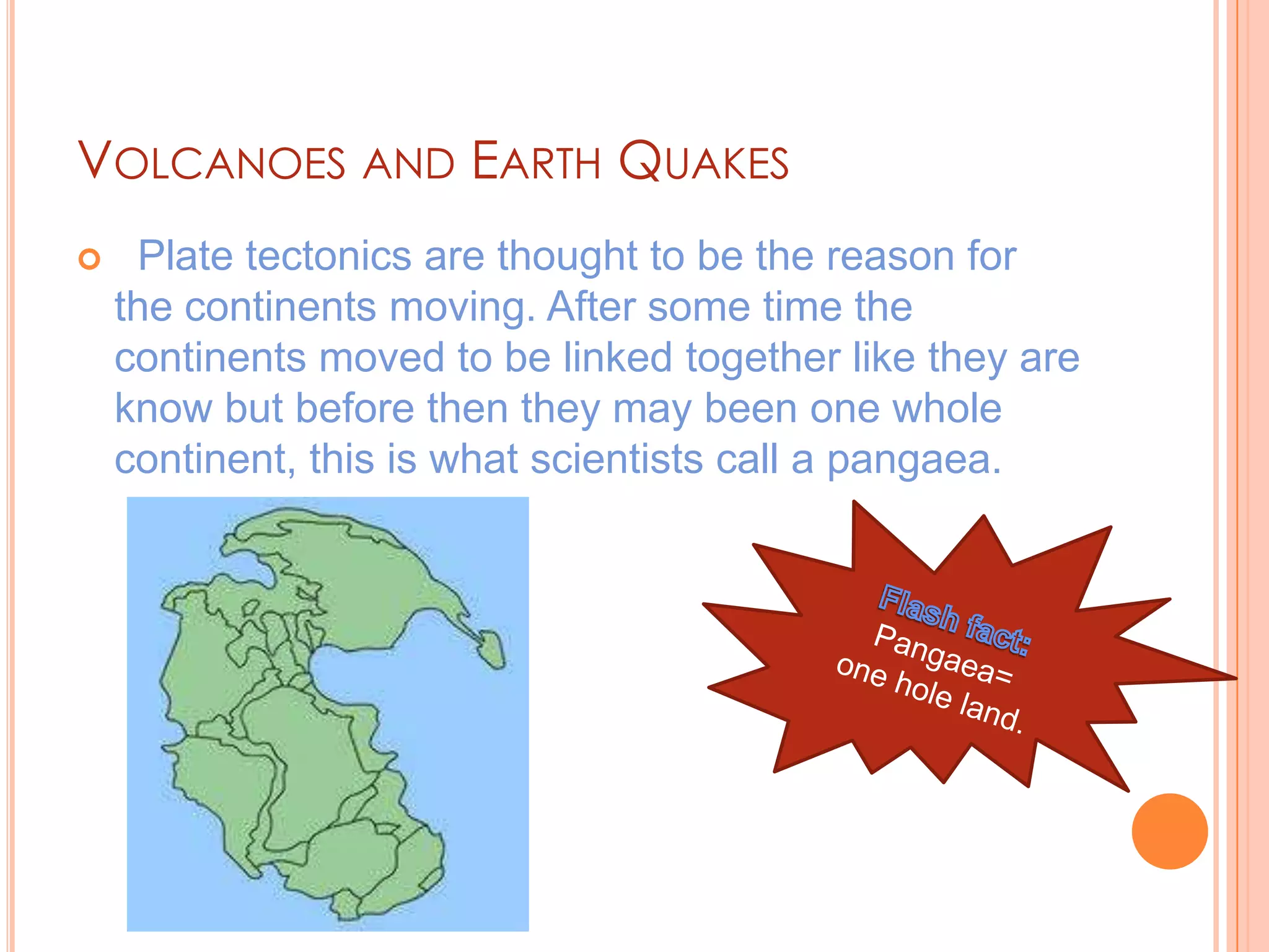 Volcanoes and earth quakes | PPTX | Geography | Science