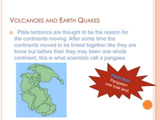 Volcanoes and earth quakes | PPTX | Geography | Science