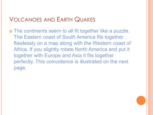 Volcanoes and earth quakes | PPTX | Geography | Science