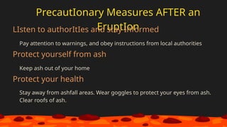 Volcanoes gases and elements environment | PPTX